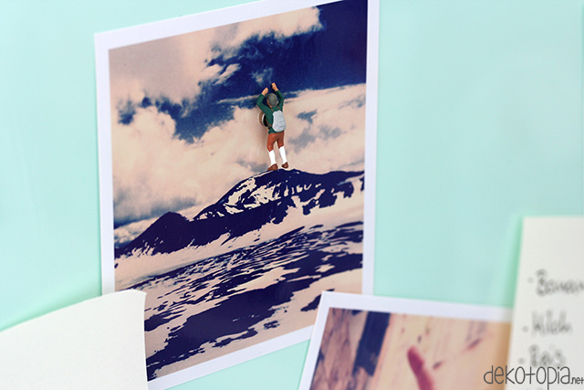 Kühlschrankmagnete mit Bergsteigern selber machen - DIY Anleitung