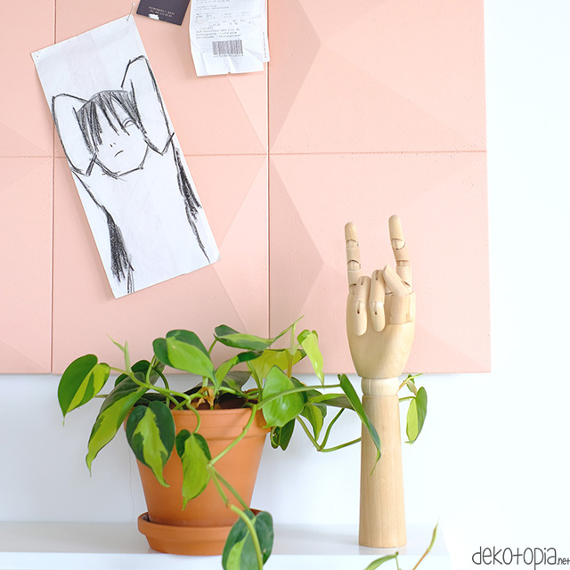 dekorative Pinnwand - DIY Anleitung - dekotopia | dekotopia