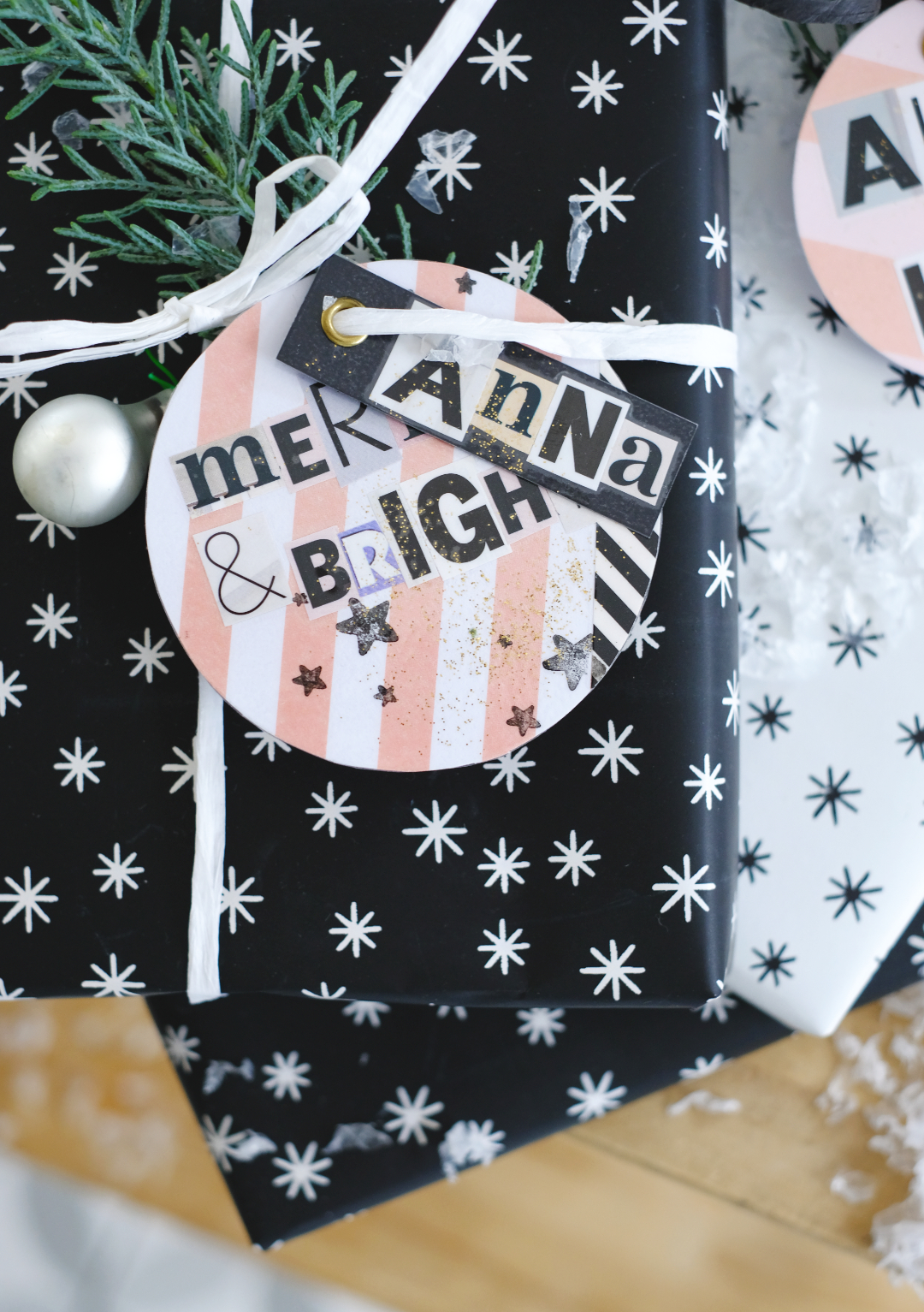 Geschenkanhänger-Collagen-DIY-close | dekotopia